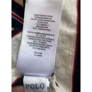 Polo Ralph Lauren | Tops | Polo Ralph Lauren Xl Striped T Shirt Blue ...